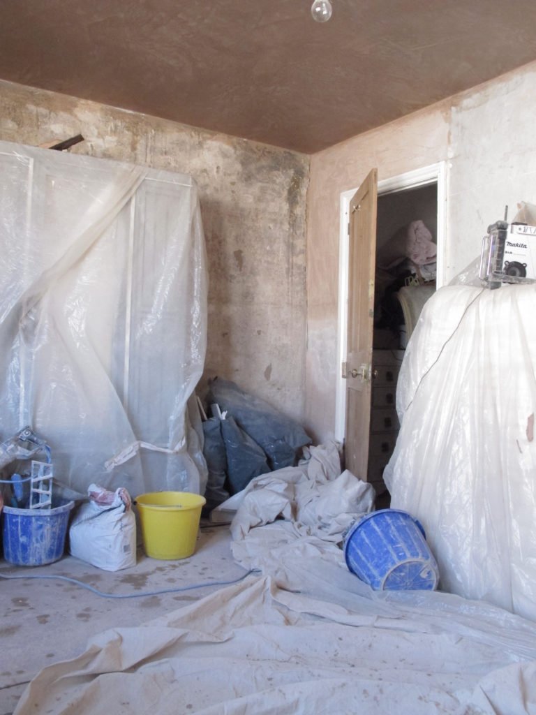 How To DIY Distressed Walls At Home | Maxine Brady | Interior Stylist ...